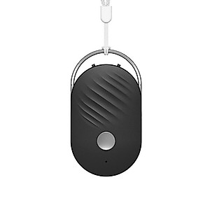 Necklace Purifier Rechargeable.,Necklace Purifier Rechargeable Silent Negative Ion Portable Mini Wearable Air Purifier for Car Bedroom (Black (dq503))