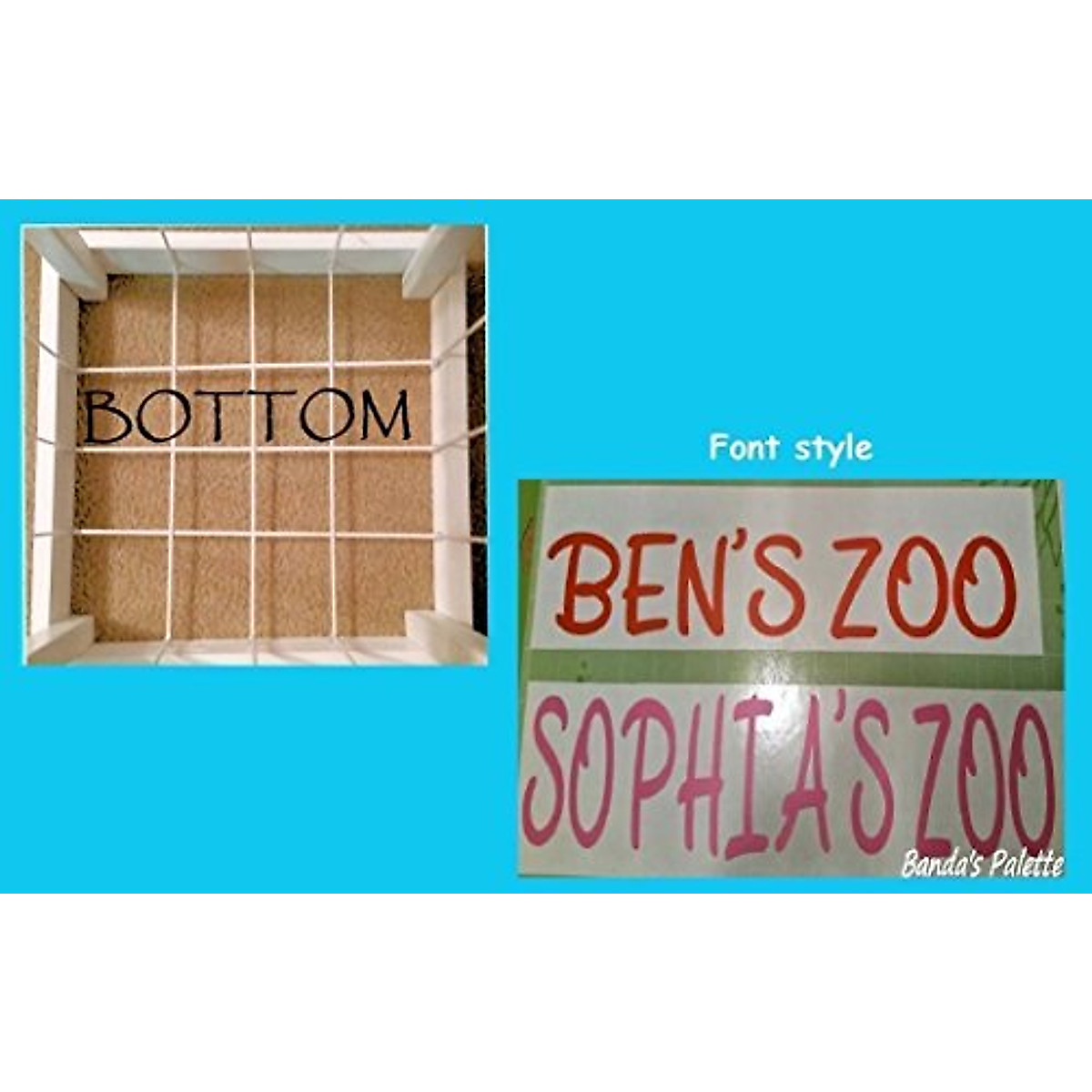 2', 32", 3', 4' Personalized Stuffed Animal Zoo, Wood Animal Holder, Storage, Stuffed Animal Organizer, Kids Gifts, Ball Storage, Birthday Gift, Stuffed Animal Storage, Zoo Keeper