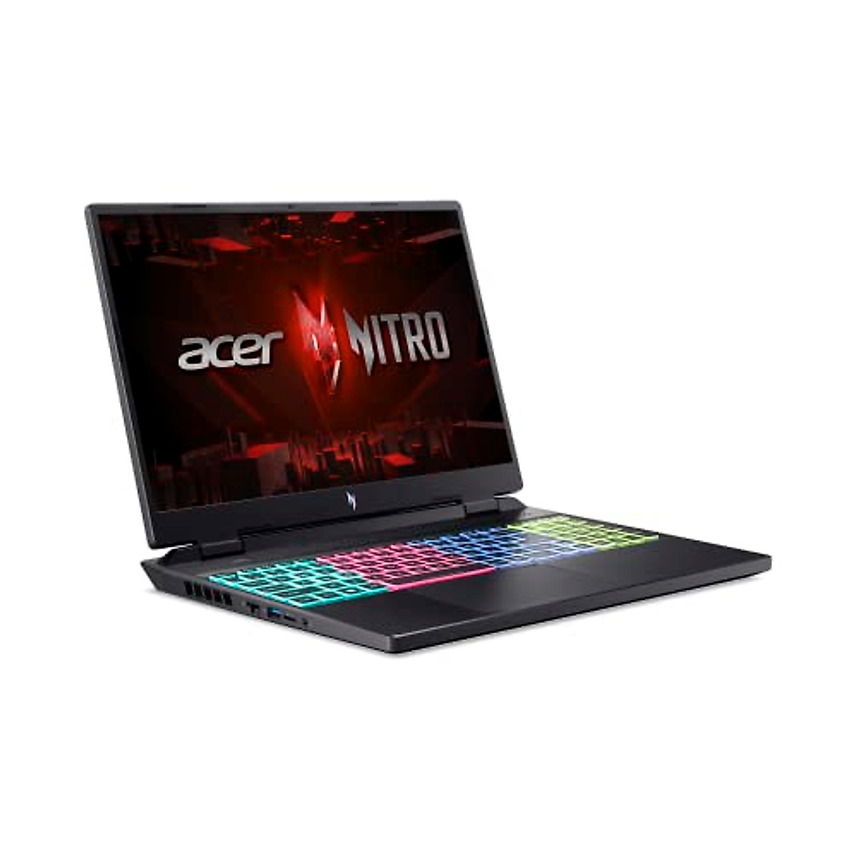 Acer Nitro 16 Gaming Laptop | Intel i5-13500H | NVIDIA GeForce RTX 4050 Laptop GPU | 16" 2560 x 1600 165Hz IPS G-SYNC Display | 8GB DDR5 | 512GB Gen 4 SSD | Wi-Fi 6 | RGB Backlit KB | AN16-51-56VR