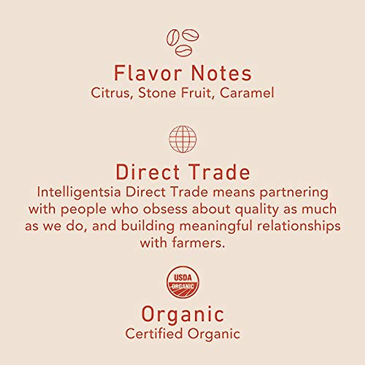 Intelligentsia Coffee, Light Roast Ground Coffee - Organic El Gallo 11 Ounce Bag with Flavor Notes of Milk Chocolate, Honey and Cola