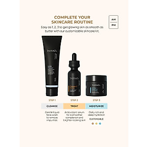 Buttah Skin by Dorion Renaud Oil-Free Hyaluronic Gel Cream 2oz - Daily Moisturizer - Hyaluronic Acid for Deep Hydration - AM & PM Moisturizer - Naturally Based Skin Care - Black-Owned Skincare