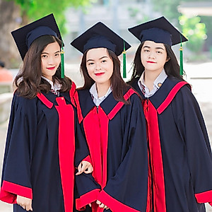 Yaomiao 14 Pieces 2025 Year Charm Graduation Tassel Academic Graduation Hat Tassel with Decoration for Graduates Ceremonies Parties Accessories(Green)