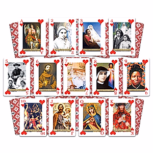 Holy Playing Cards: Saints Edition | Premium Card Deck Featuring The Saints