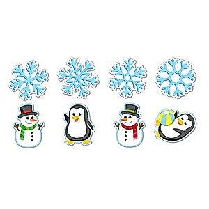 96 Pack - Spring, Fall, Winter Bulletin Board Classroom Decorations - Laminated