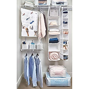 iDesign Axis Metal Loop Scarf Hanger, No Snag Closet Organization Storage Holder for Scarves, Men's Ties, Women's Shawls, Pashminas, Belts, Accessories, Clothes, 18 Loops ,0.3" x 9.9" x 11.2", Chrome