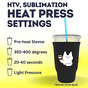 TahoeBay Iced Coffee Sleeves (4-Pack) Fits Large Drive-Thru Cups - Insulated Holders for Cold Drinks, Boba Tea, Shakes, Juice (Multicolor)