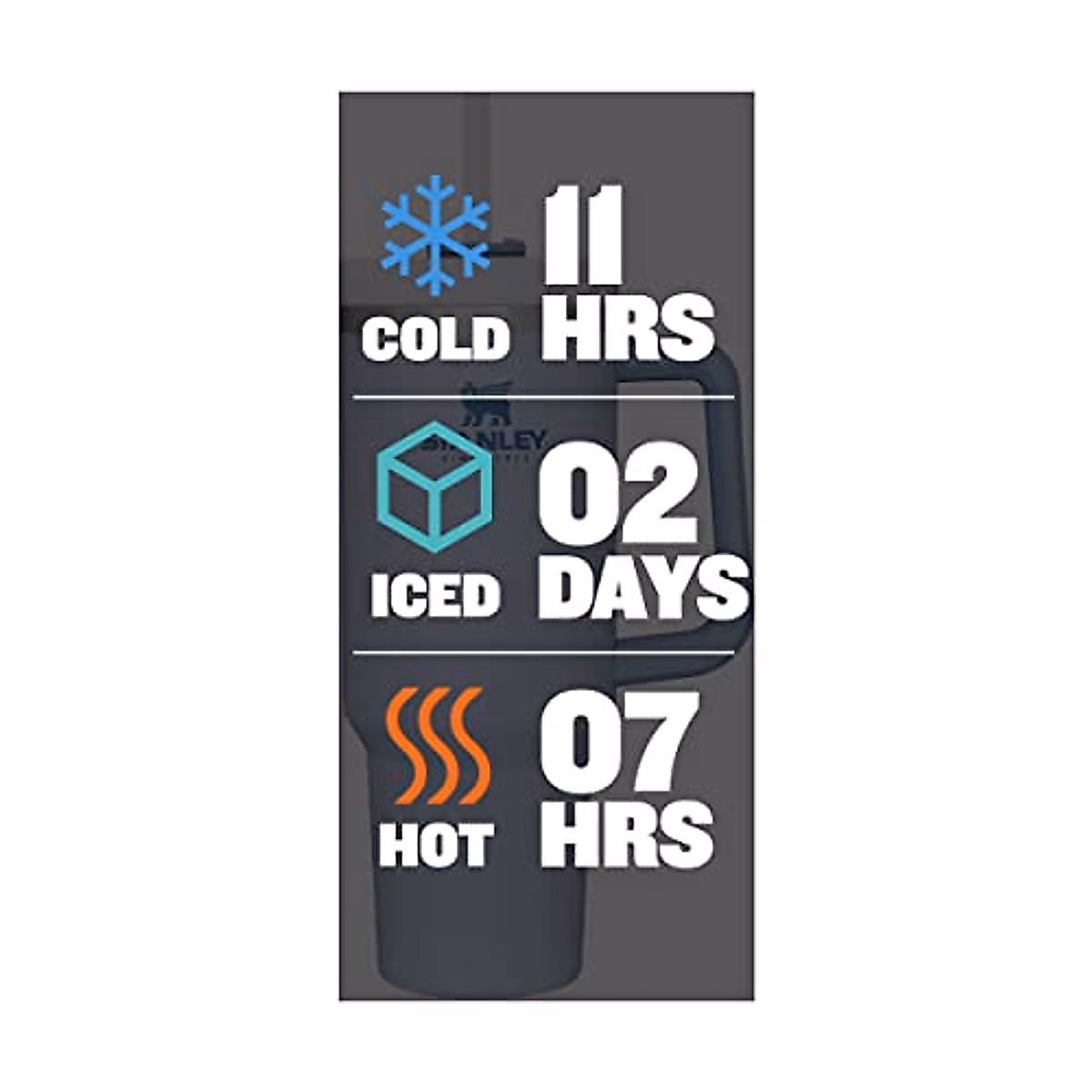 Stanley The Big Grip Travel Quencher Chambray, 1 EA