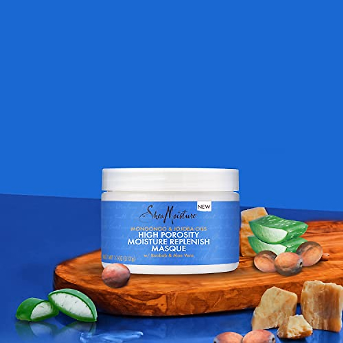 SheaMoisture Deep Conditioning Hair Masque for Curly, Coily Hair High Porosity Deep Conditioner to Fortify Hair 11 oz