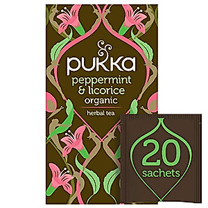 PUKKA Organic Peppermint & Licorice, 20 EA