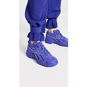 Reebok Women's X Cardi B Club C V2 Sneakers, Ultima Purple, 8 Medium US