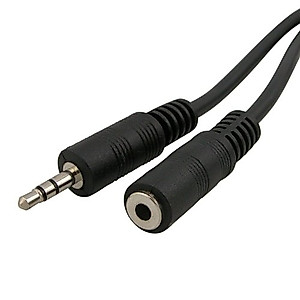 12 Foot 3.5mm Stereo Headphone Extension Cable