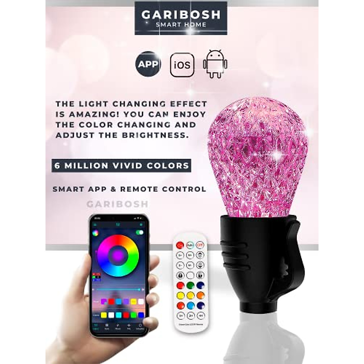 Outdoor String Lights 49ft, Led Lights, Patio Lights, Remote and App, String Lights for Outside, Deck Decorations, Outdoor Lights Lighting & Ceiling Fans House Decor Garden Lights Backyard Lights