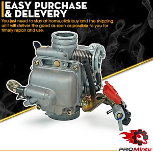PROMintu Carburetor Carb Replaces For American YardSport Sportworks YS200 200 XLT UTV 14925 150cc Engine, 4 stroke GY6 ATVs, Scooters, Mopeds 150cc Go Kart Engine, 150cc Dune Buggie Engine