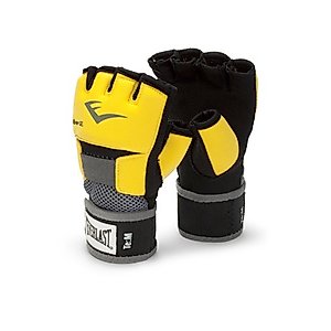 Everlast EverGel Hand Wraps (Yellow, Medium)