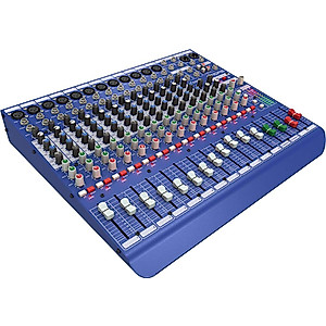 Midas DM16 16 Input Analogue Live and Studio Mixer with Midas Microphone Preamplifiers