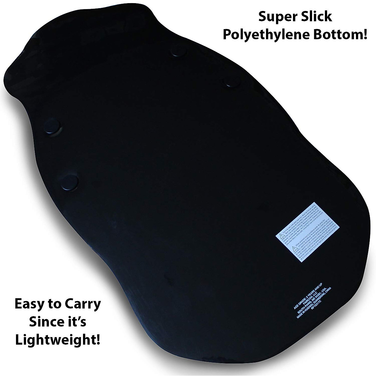 Flexible Flyer Polar Bear Kids Foam Sled Toddler Snow Slider, 36 inch