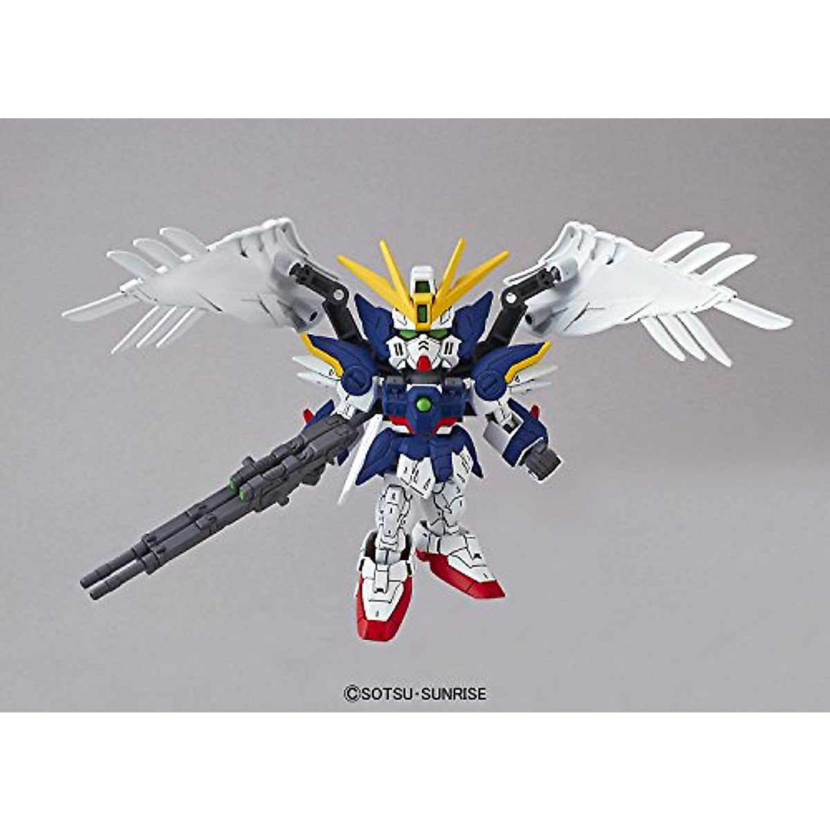 Bandai Hobby SD EX-Standard Wing Gundam Zero Version EW Action Figure, Multi, 8" (BAN202754)
