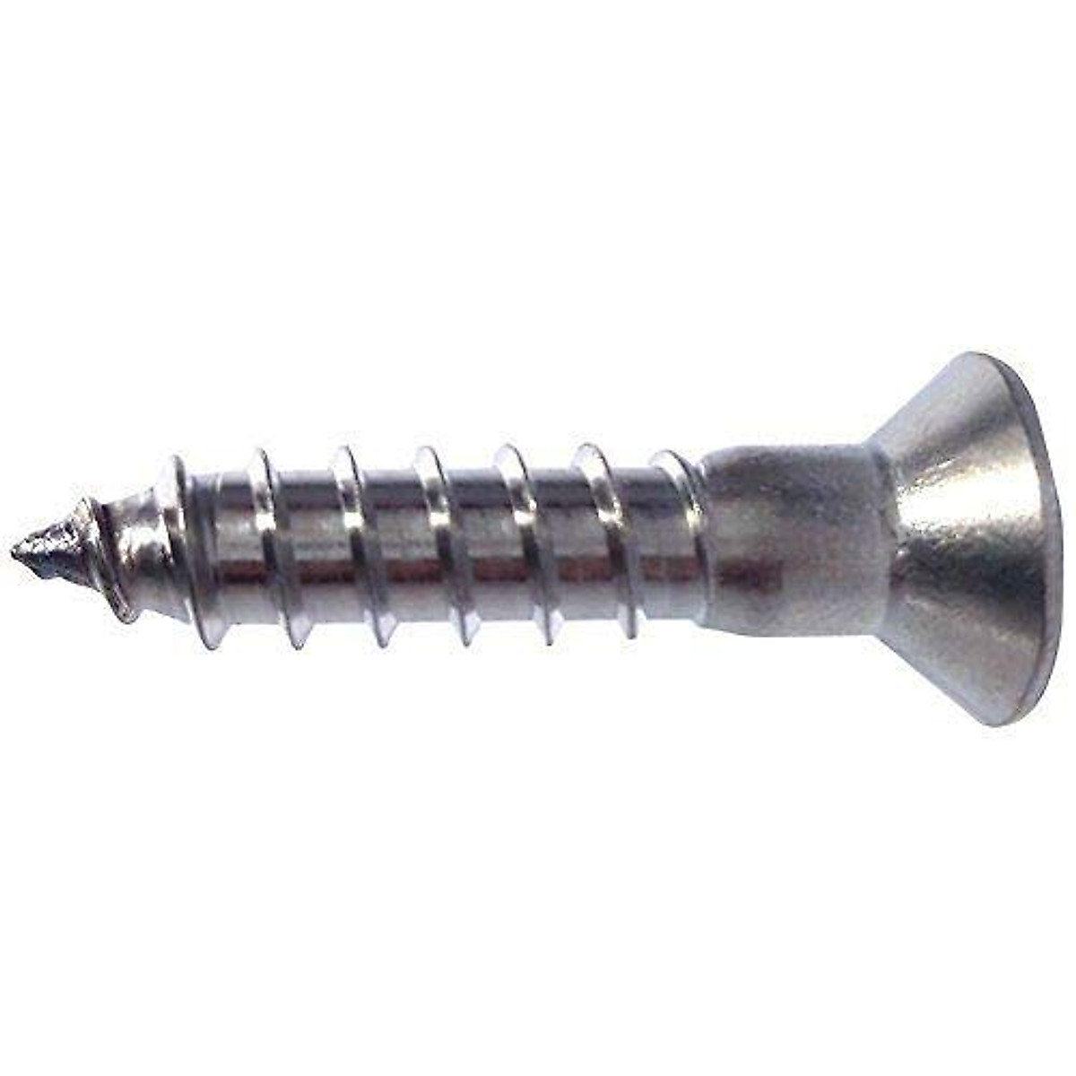 Phillips Flat Head Wood Screw 316 Stainless Steel #8 x 1 Qty 50
