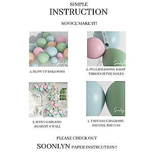 Soonlyn Baby In Bloom Balloon Arch Kit 14ft, Baby In Bloom Baby Shower Decorations, Wildflower Baby Shower Decorations, Bridal Shower, Wedding, Birthday