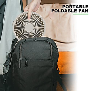 BIGTREE Portable Standing Fan with Remote Controller,8 inch USB Desk Fan,Adjustable Height,Quiet Foldable Floor Fan,Telescopic Pedestal Fans for Personal Bedroom Office Fishing Camping (Oscillating)