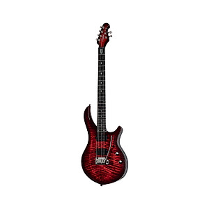 Sterling by Music Man 6 String Solid-Body Electric Guitar, Right, Royal Red (MAJ200XFM-RRD)