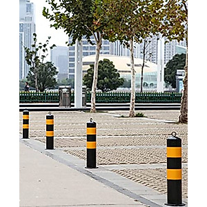 NOGRAX Parking Post, Parking Barrier, for Parking Lot Road Traffic Cones,Car Ground Lock, Parking Space Lock, Parking Pile, Ground Pile, Warning Column Parking