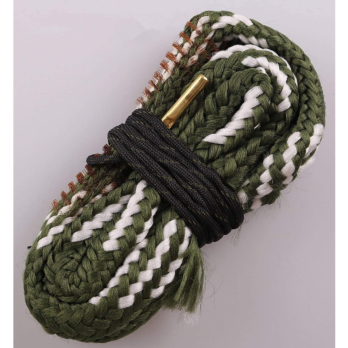 Aimee_JL New Bore Cleaner 20 GA Gauge Gun Barrel Cleaning Rope Rifle/Pistol/Shotgun Brass Brush Cleaning Cord