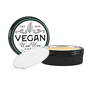 Wood Cutting Board & Butcher Block Conditioner & Finishing Wax | 100% Natural Food Grade & Food Safe | No Beeswax & No Mineral Oil | 100% Plant-Based & Certified Vegan