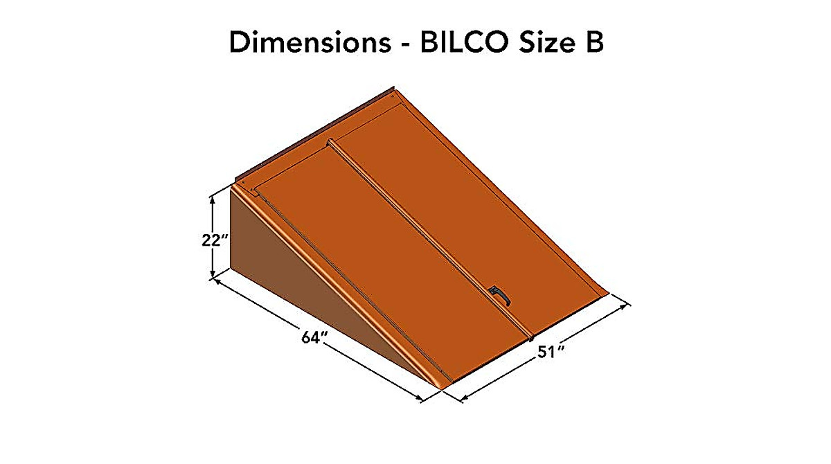BILCO Size B Basement Door - Weatherproof & Secure Entry Solution