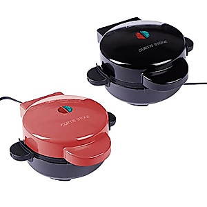 Curtis Stone 2-pack 5" Stuffed Waffle Makers with Recipes & Gift Boxes (Renewed)