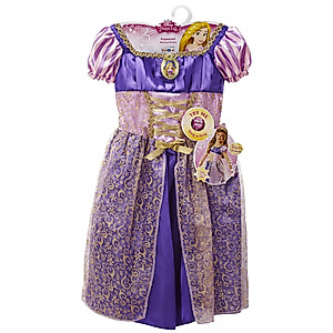 Disney Princess Rapunzel Sing & Shimmer Musical Dress Costume for Girls