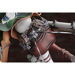 Kotobukiya Attack On Titan: Mikasa Ackerman (Renewal Package Variant) ArtFX J Statue, Multicolor