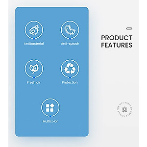 Tigerboss Urinal Screen Deodorizer (30 Pack) - Scent Lasts for Up to 30 Days – Anti-Splash &Ideal for Any Public Business Facilities Bathrooms Blue