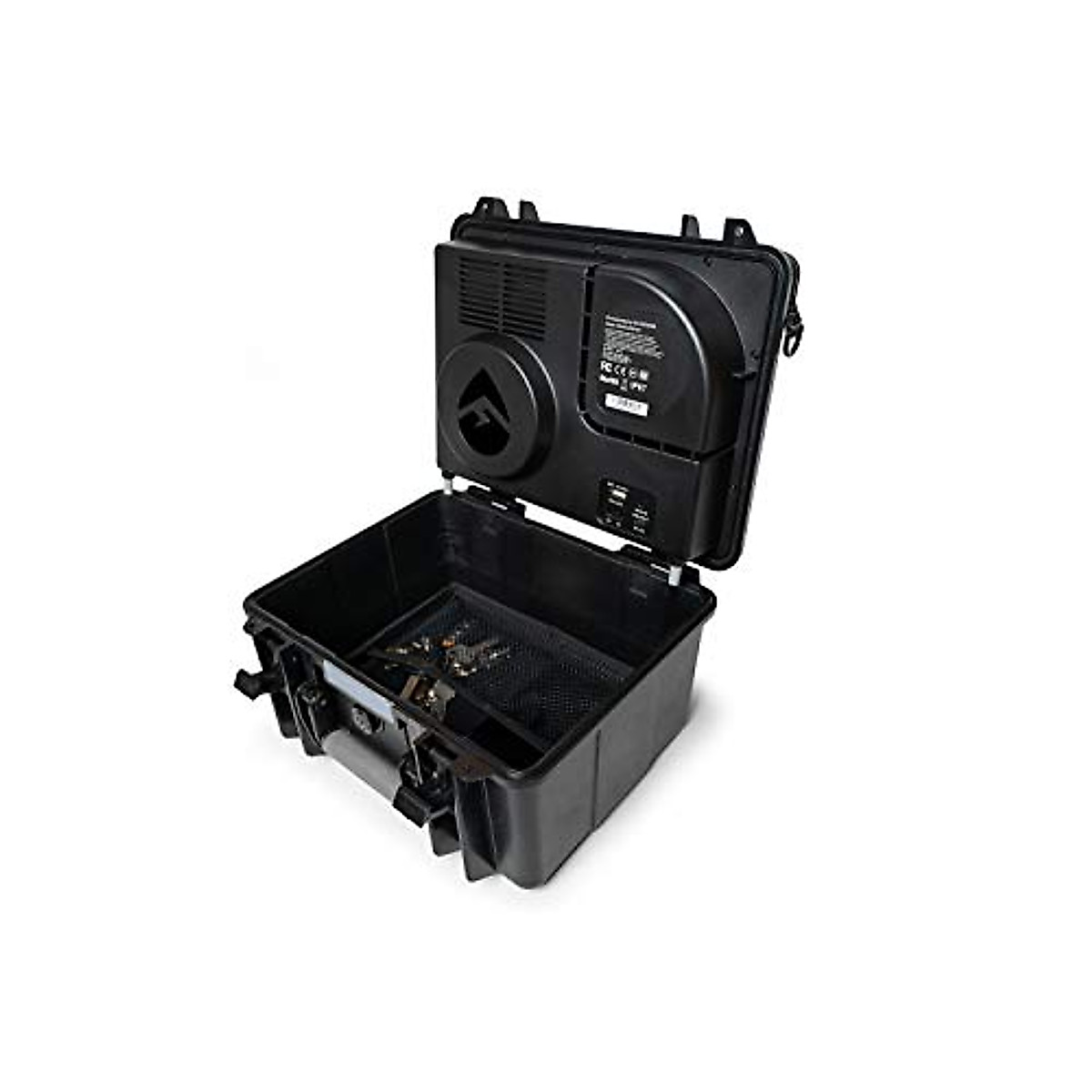 ECOXGEAR: EcoJourney Bluetooth Speaker with Dry Storage 50+ Hours of Playtime 100% Waterproof IP67 Rugged and Loud(Gray)