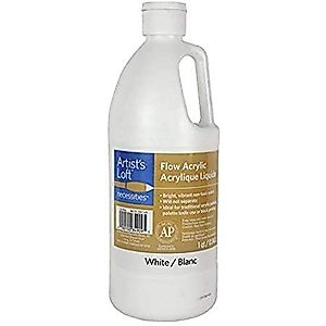 Artist's Loft soft body Acrylic, 32 White (Pack 2)