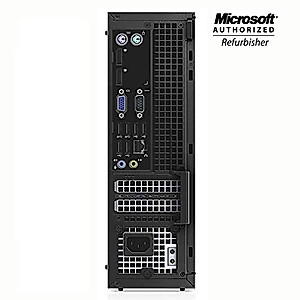Dell Optiplex 7020 Business Desktop Small Form Factor PC - Quad Core Intel i5 4570 3.2 GHz, 16GB RAM, 1TB SSD, DVD-ROM Drive, Keyboard, Mouse, WiFi, Windows 10 Professional(Renewed)