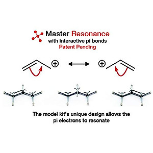 Organic Chemistry Student Molecular Model Kit by Molecularity 200 + Pieces