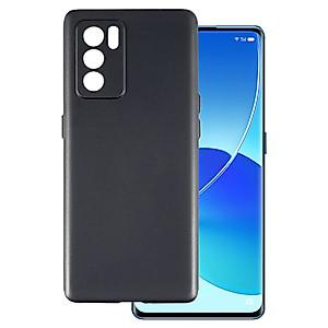 Shantime Oppo Reno 6 Pro 5G Case + Universal Mobile Phone Lanyards, Neck/Crossbody Soft Strap Silicone TPU Cover Bumper Shell for Oppo Reno 6 Pro 5G (6.55”)