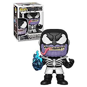 Marvel: Venom - Venomized Thanos Funko Pop! Vinyl Figure (Bundled with Compatible Pop Box Protector Case), Multicolored, 3.75 inches