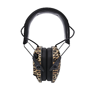 Walker's Razor Slim Electronic MUFF - Leopard Print