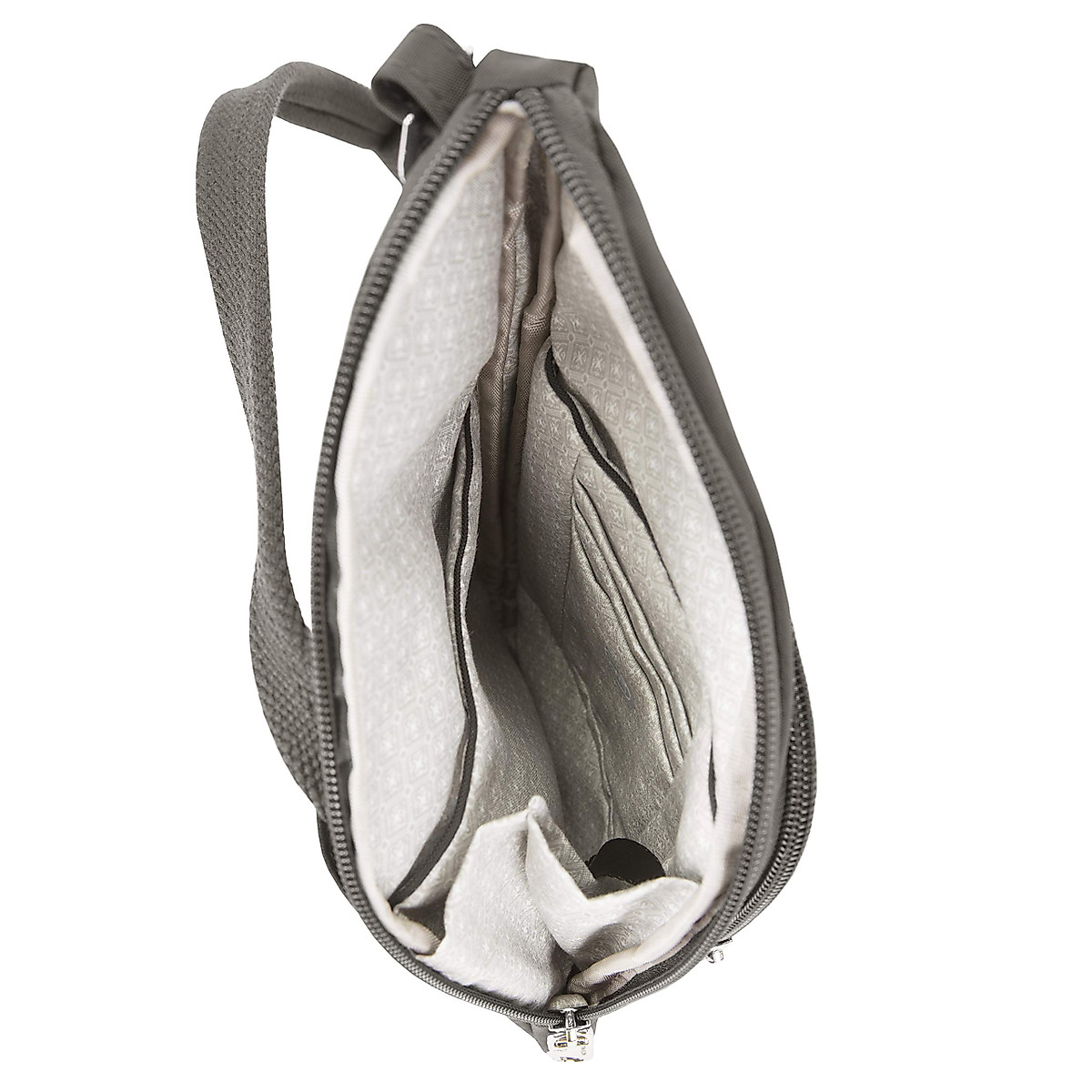 Travelon Bag, Smoke, Compact Crossbody