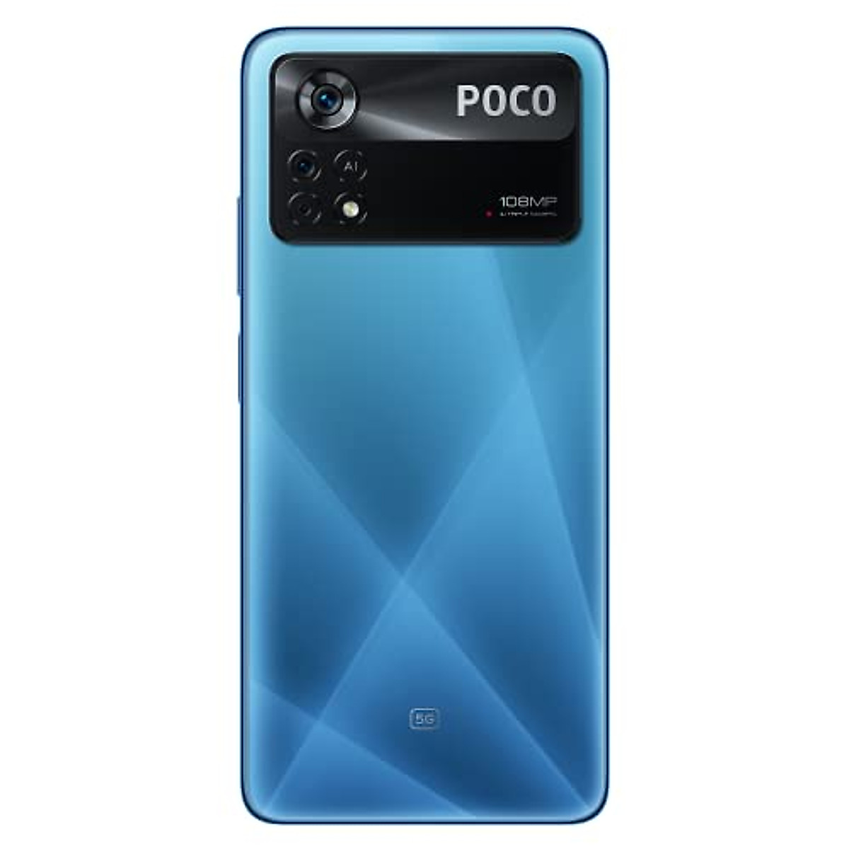 Poco X4 Pro 5G 256GB 8GB Factory Unlocked (GSM Only | No CDMA - not Compatible with Verizon/Sprint) Global Version - Laser Blue