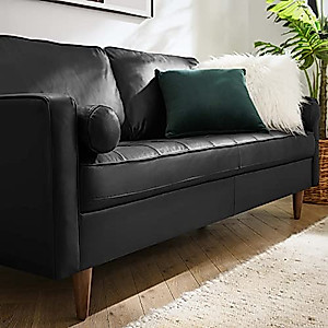 Modway Valour, 73" Sofa, Black