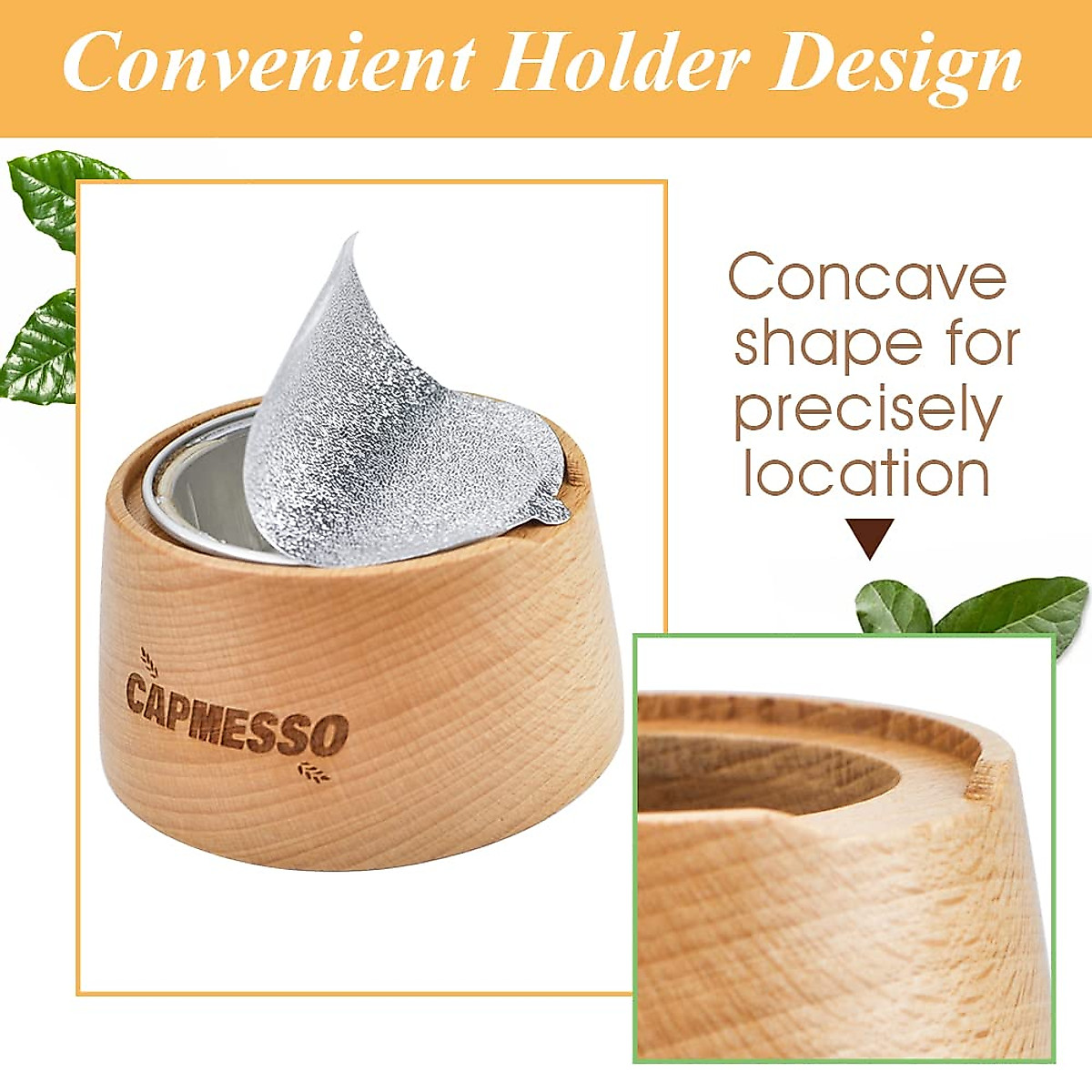 CAPMESSO Aluminum Foil Seals Kit to Reuse Nespresso Vertuo Reusable Pods, Refillable Vertuoline Capsules (Complete Seal Kit+100pcs Lids)