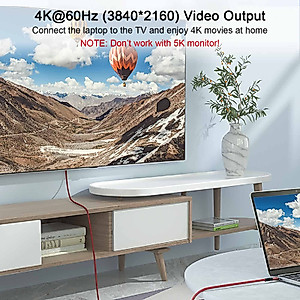 15ft USB-C to USB-C 3.1 Gen 2 Cable, USB Type C Data Transfer 10 Gbps, 4K 60Hz Video Output, Long USB-C Monitor Cable Compatible with Thunderbolt 4/3,SSD, Hub, Docking Station, MacBook Pro, Quest 2