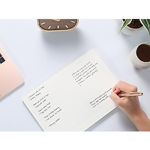 Pinesman - Elegant Undated Week Planner Pad, Tear Off Sheets, Minimalist, Weekly To Do List Notepad, Daily Schedule Desk Planner - 11.22" x 7.87””, Eco-friendly, FSC™ Certified