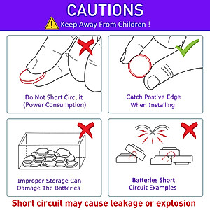 CR2450 3V Lithium Coin Battery – 20 Pack CR2450 Battery for Xfinity Alarm Car Remote Ford Key Fob Battery CR2450 MYQ Garage Door Opener Sensor Votive Flameless Candles Welding Helmet Replacement