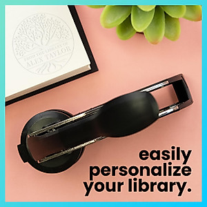 ExcelMark Personalized Book Embosser - Tree Life (Round)