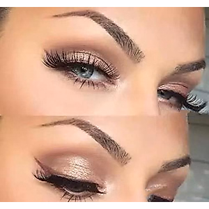 Glitter Eyeshadow Palette Makeup Set,6 Colors Shimmer Eyeshadow Palette Gold Eyeshadow Highly Pigmented Long Lasting Waterproof Sweatproof Professional Nude Eyeshadow Palette Make Up Palettes for Women Warm Natural Neutral Smokey Eye Eyeshadow Palette(#06