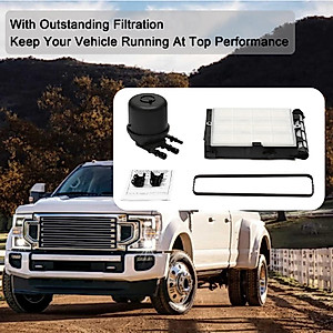 6.7 Powerstroke Diesel Fuel Filter Element │ Replacement for Ford 2017-2023 F-250, F-350, F-450, F-550 Super Duty V8 │Replaces# FD-4624, FD-4625, HC3Z-9N184-B